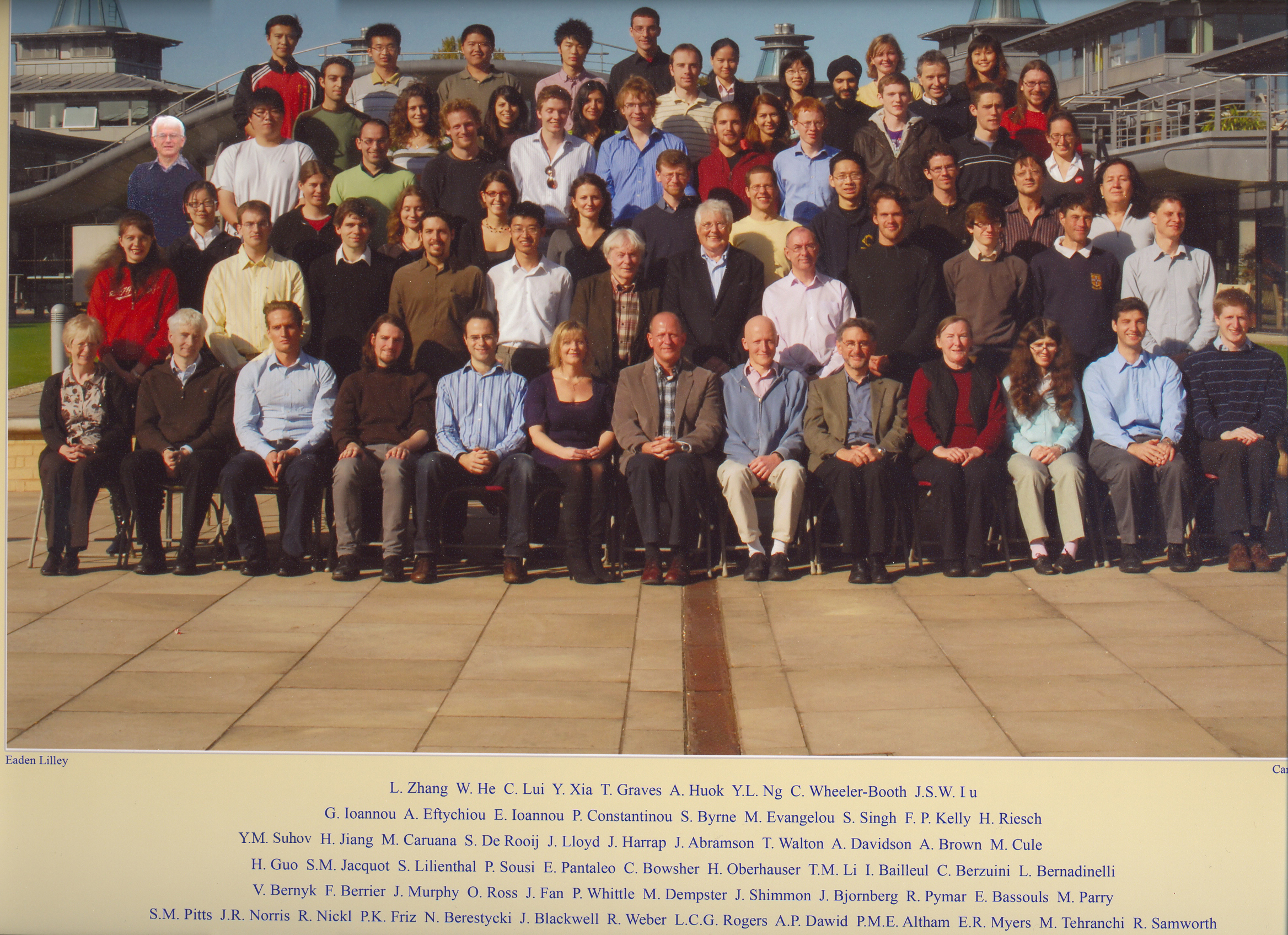 Gallery of Photographs - 1953-2024 | Statistical Laboratory